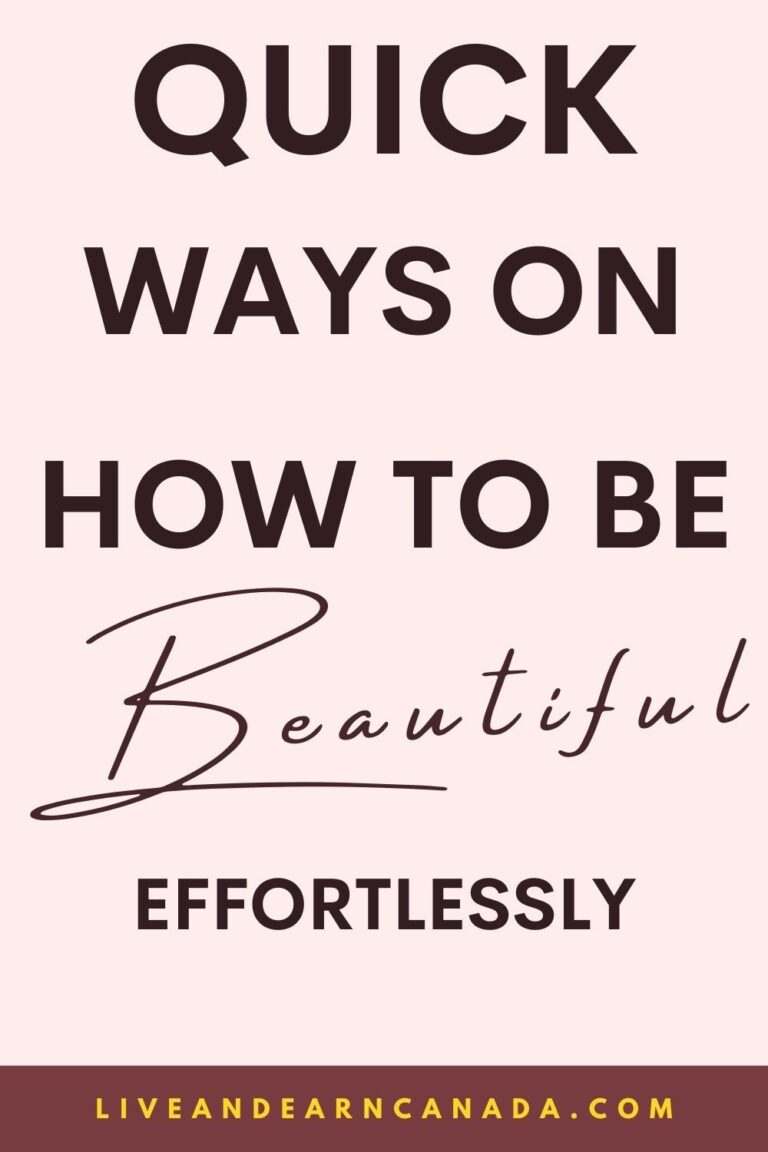 How To Be Beautiful Naturally - 10 Things You Must Absolutely Do