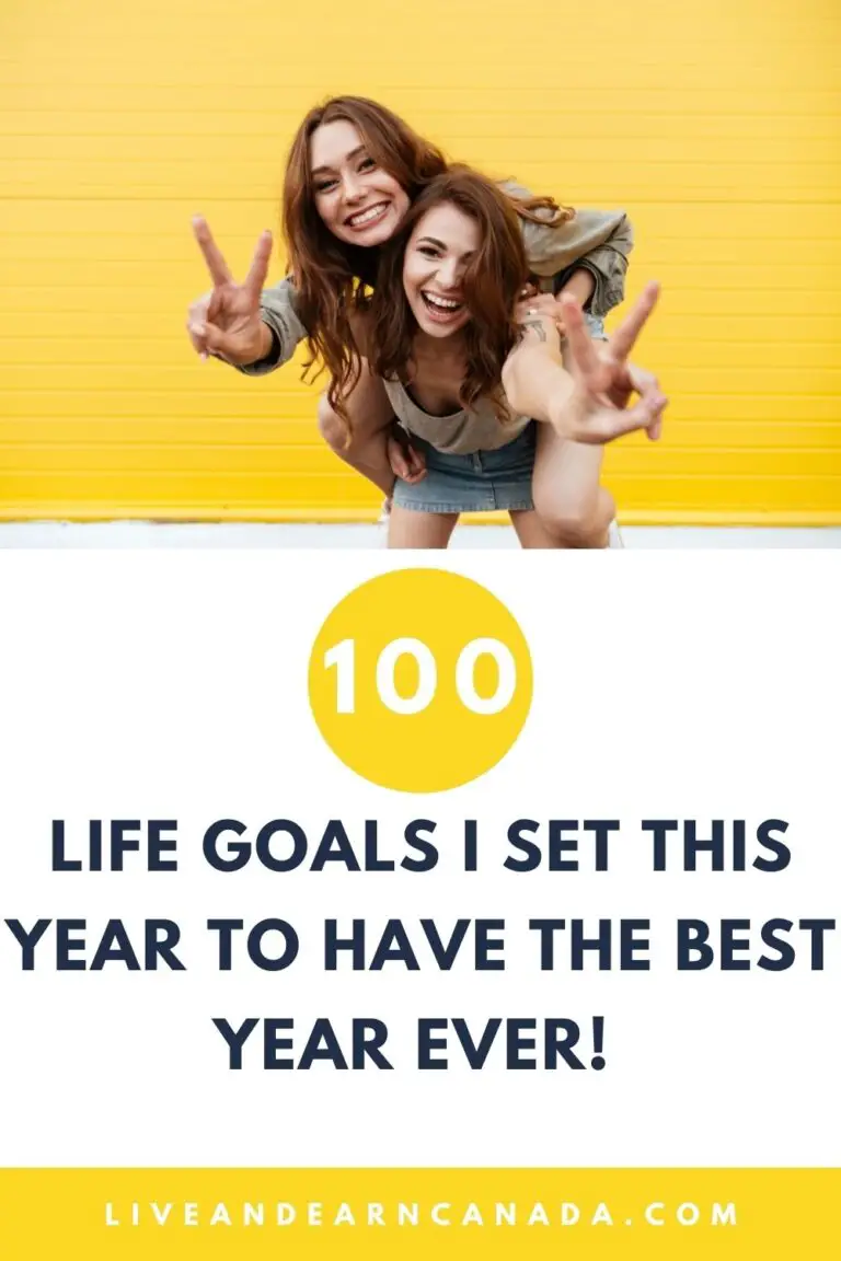 100 Life Goals Ideas to Help You Achieve Your Goals for 2021