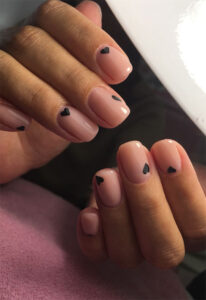 21 Simple Heart Nail Designs For Valentine's Day This Year